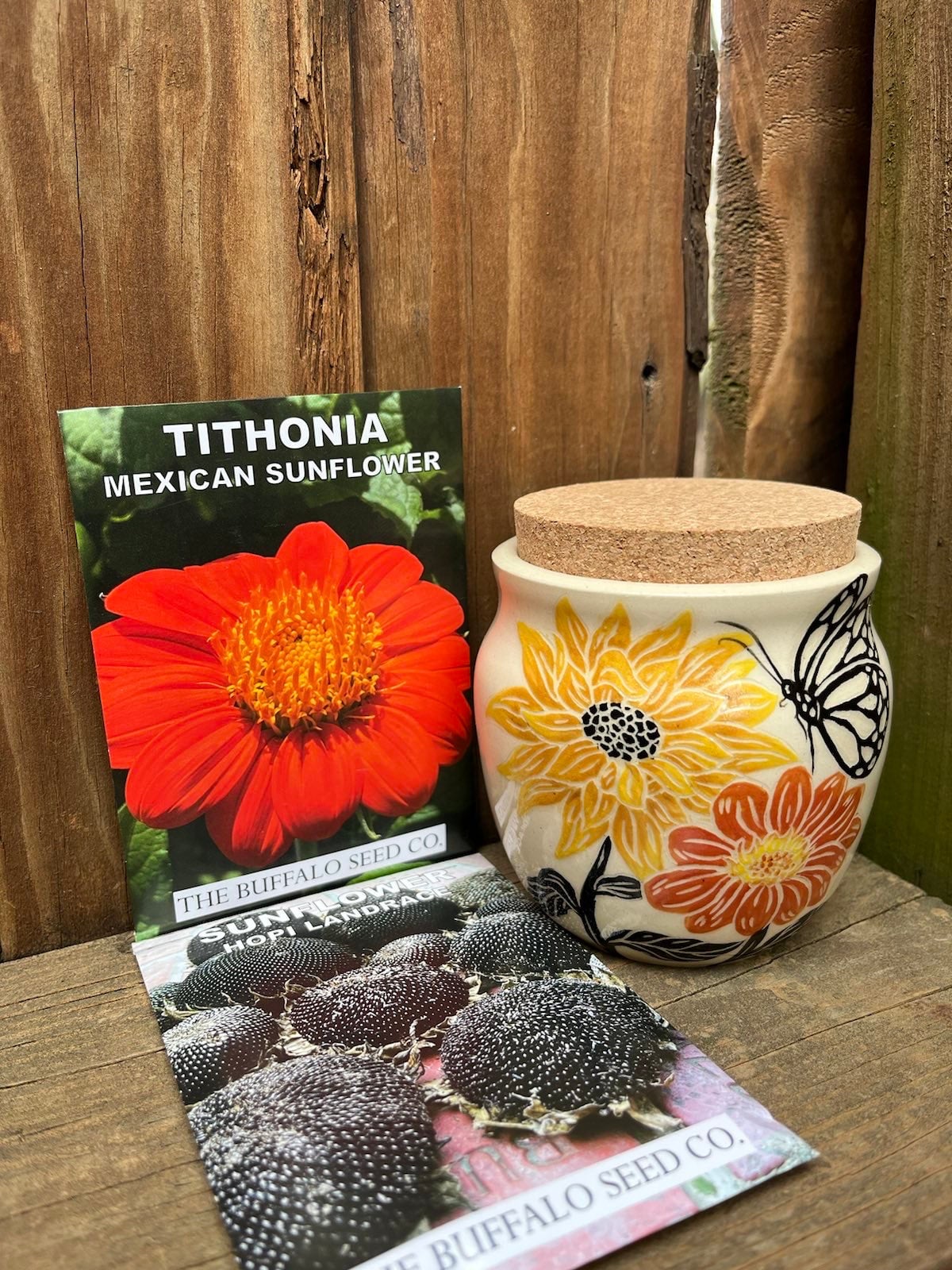 A Seed Vessel by Maeve Hilgers: Hopi Landrace Sunflower and Mexican ...