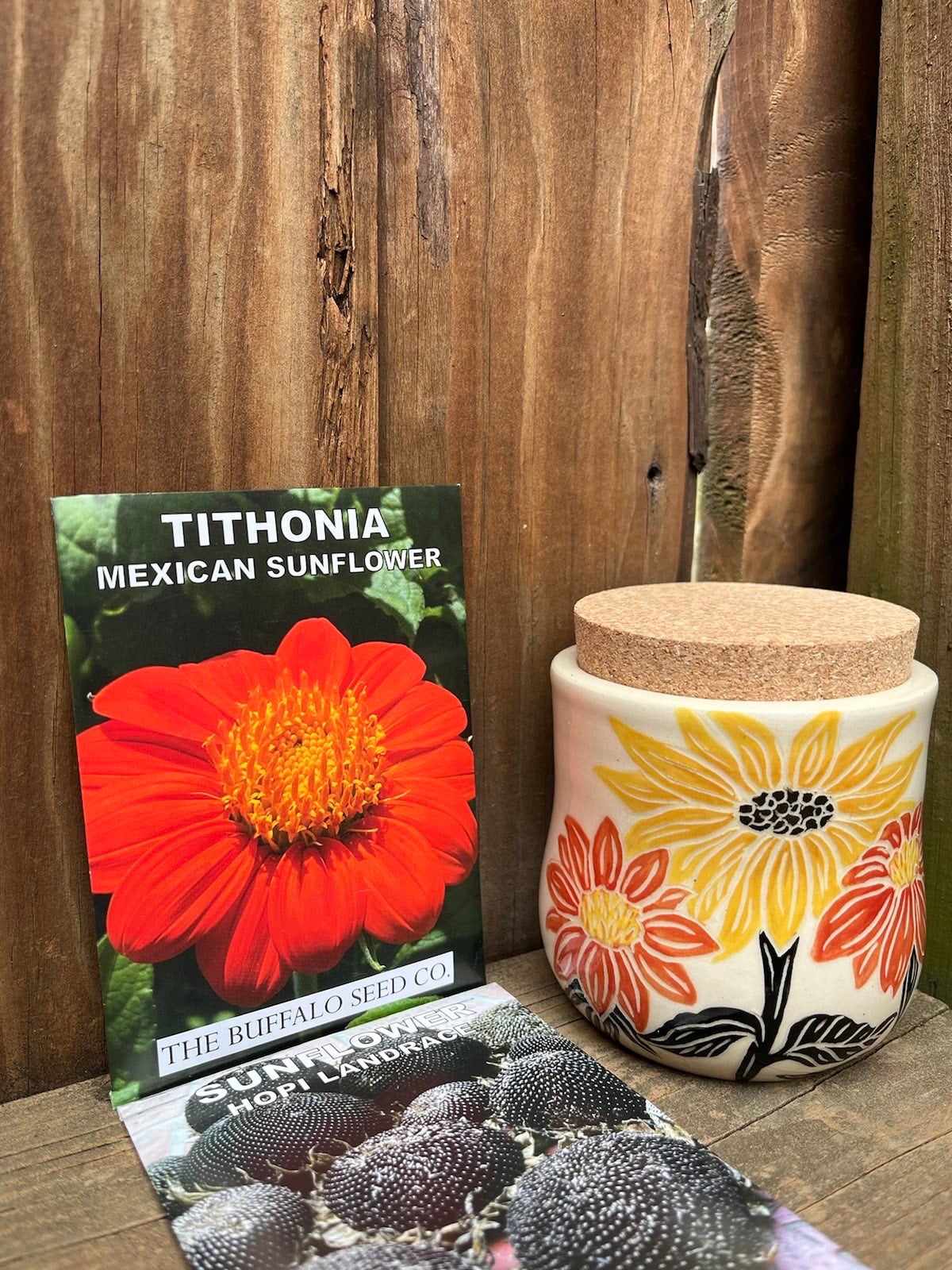 A Seed Vessel by Maeve Hilgers: Hopi Landrace Sunflower and Mexican ...